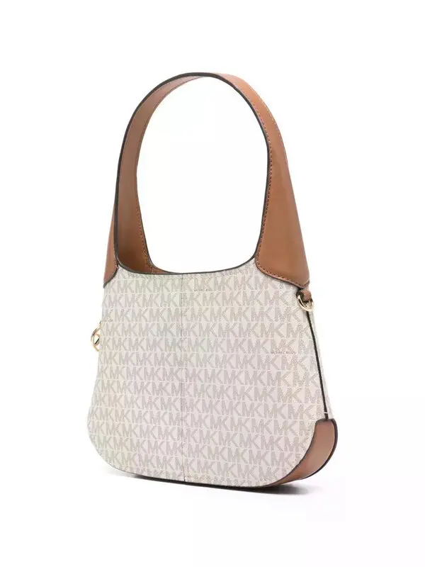 Michael Kors Alice Monogram Shoulder Bag - Neutrals