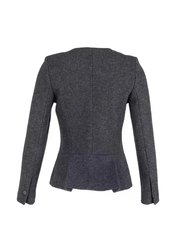 ISABEL MARANT VINTAGE Pleated Collarless Jacket
