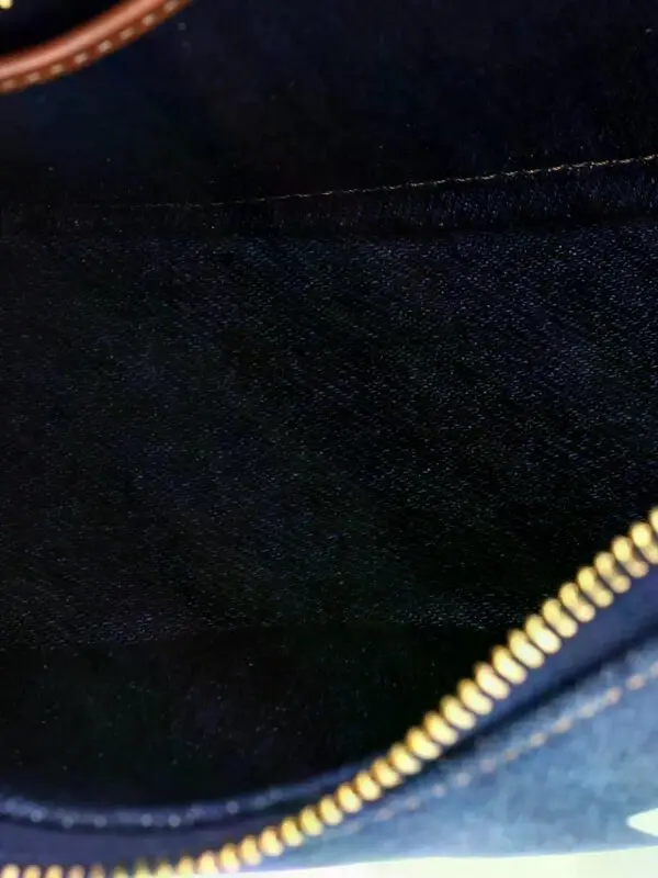 Celine Ava Bag Denim Hobo Bag - Blue