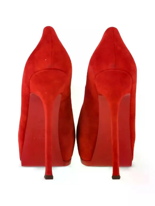 Saint Laurent Tribtoo Pumps - Red