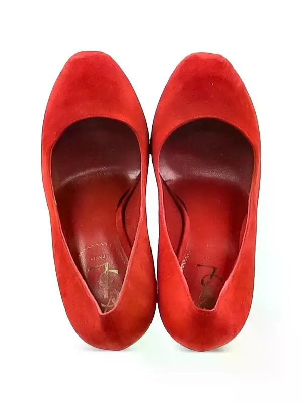 Saint Laurent Tribtoo Pumps - Red
