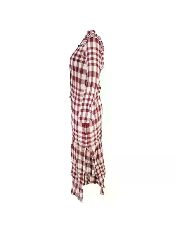 Theory Plaid Shirt Dress