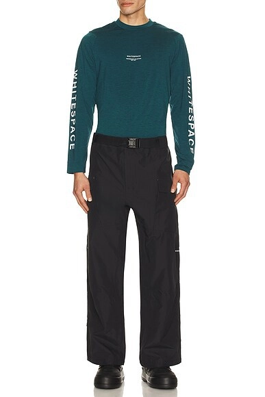 WHITESPACE Graphene Crew Neck Long Sleeve T-shirt - Atlantic Deep