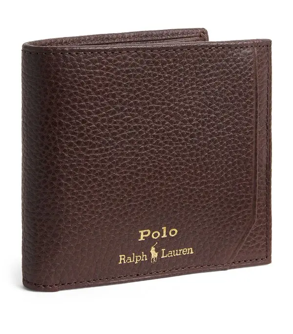 Polo Ralph Lauren Leather Logo Wallet - Brown