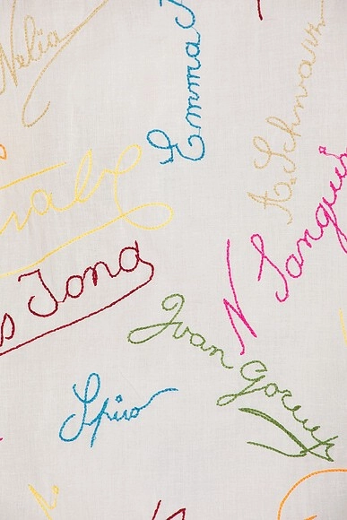 BODE Signature Scrawl Dress