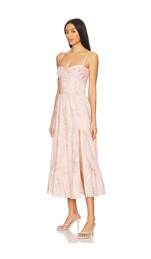 V. CHAPMAN Lorenza Midi Dress
