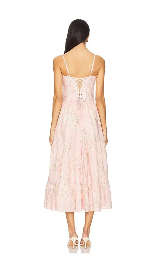 V. CHAPMAN Lorenza Midi Dress