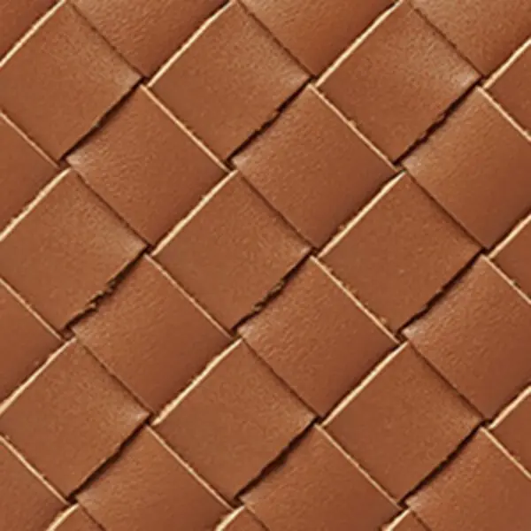 ASPINAL OF LONDON Leather Slot Weave Camera Bag - Brown