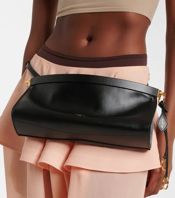Alaïa Le Click East West Medium Shoulder Bag - Black