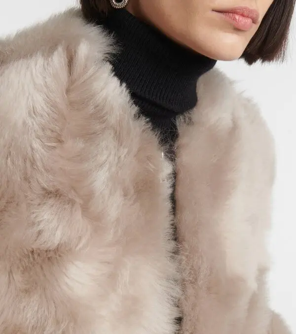 Nour Hammour Dianne Shearling Jacket
