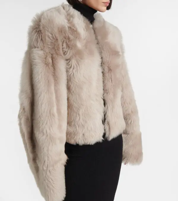 Nour Hammour Dianne Shearling Jacket