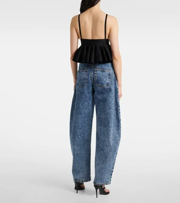 Alaïa Godet Bra Top
