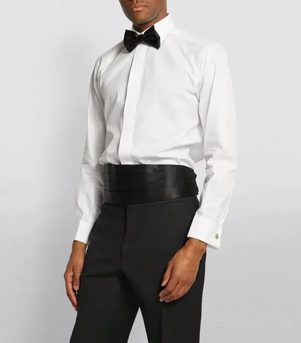 Brioni Pre-tied Silk Bow Tie - Black