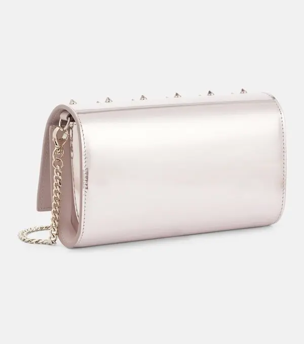 CHRISTIAN LOUBOUTIN Paloma Embellished Leather Clutch