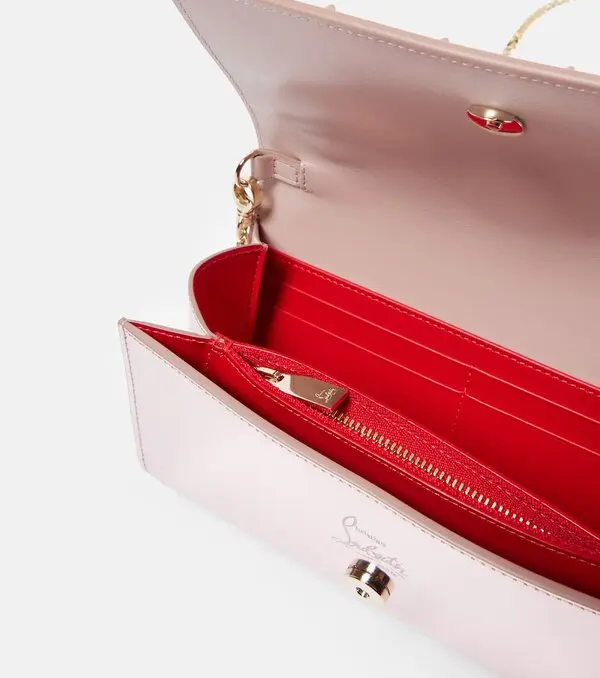 CHRISTIAN LOUBOUTIN Paloma Embellished Leather Clutch