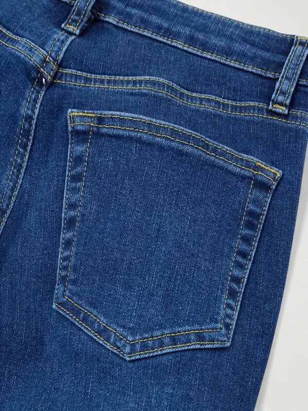 FRAME The Pencil High-rise Skinny Jeans