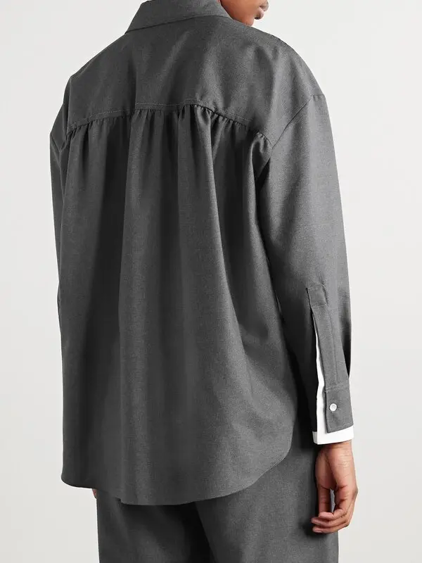 Marni Embroidered Wool Shirt