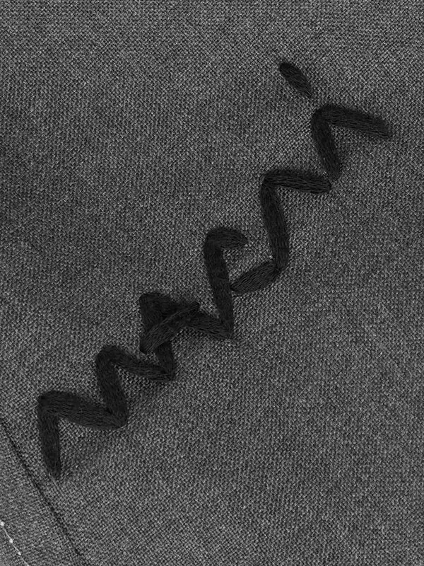 Marni Embroidered Wool Shirt