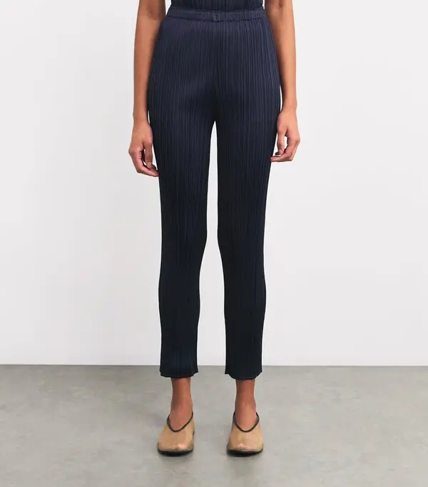Issey Miyake Trousers - Navy