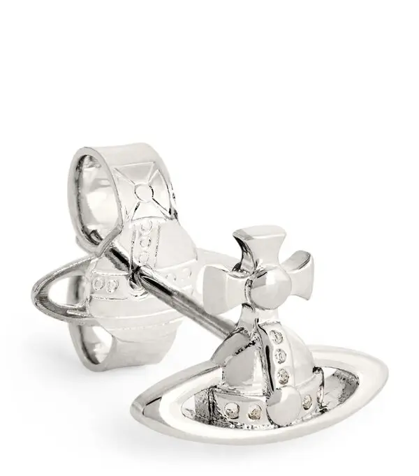 VIVIENNE WESTWOOD Lorelei Orb Stud Earrings - Silver