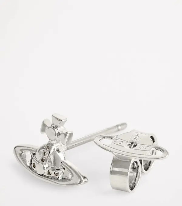 VIVIENNE WESTWOOD Lorelei Orb Stud Earrings - Silver