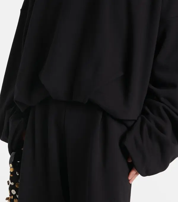 Dries Van Noten Cotton Sweatshirt - Black