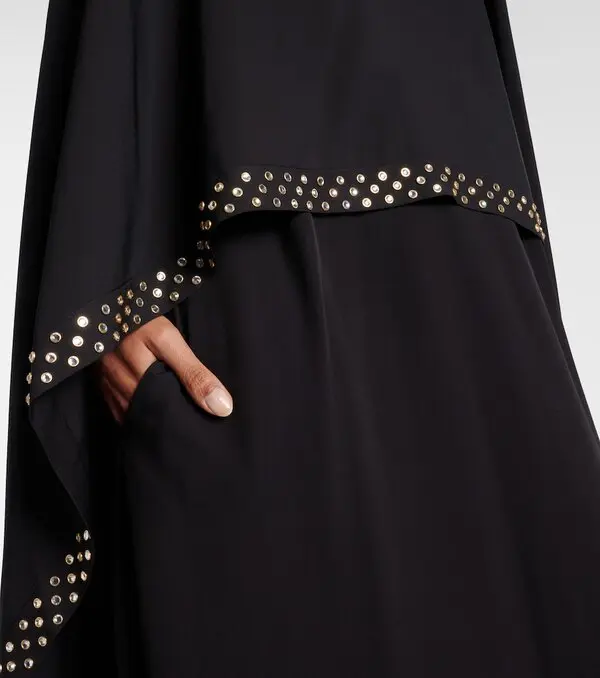 Stella McCartney Embellished Cape Maxi Dress