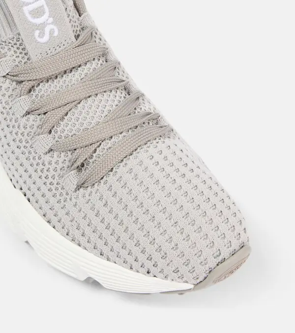 TOD'S Knitted Lace-up Sneakers