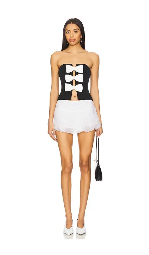 Majorelle Kora Bustier Top In . Also