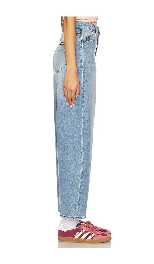 Rolla's Gigi Barrel Jeans - Blue