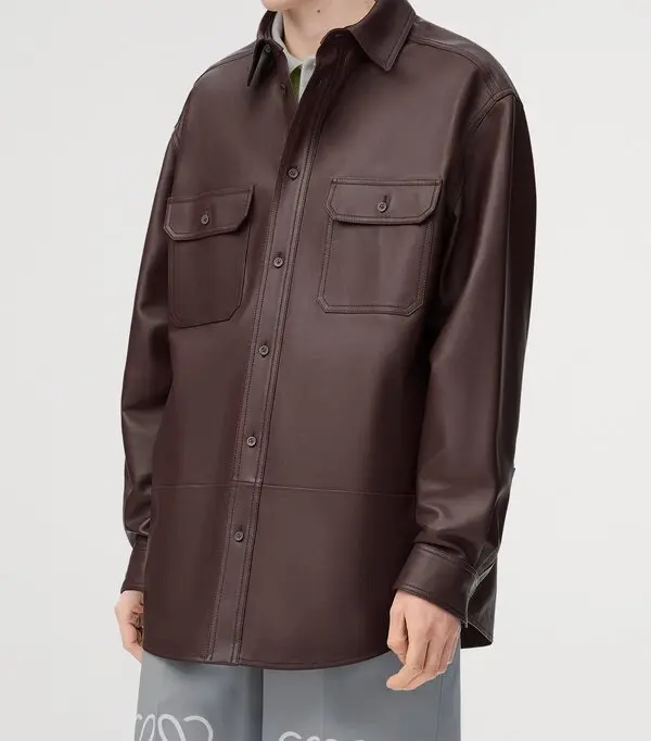 Loewe Leather Overshirt