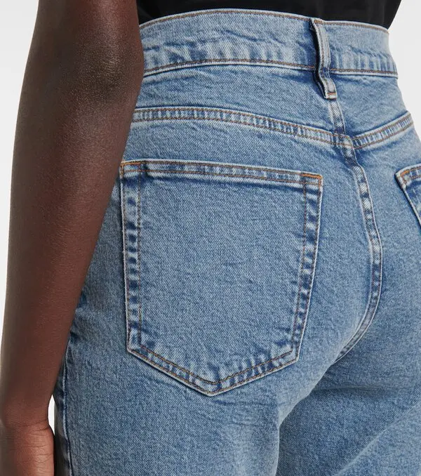 FRAME The Borrowed Straight Jeans