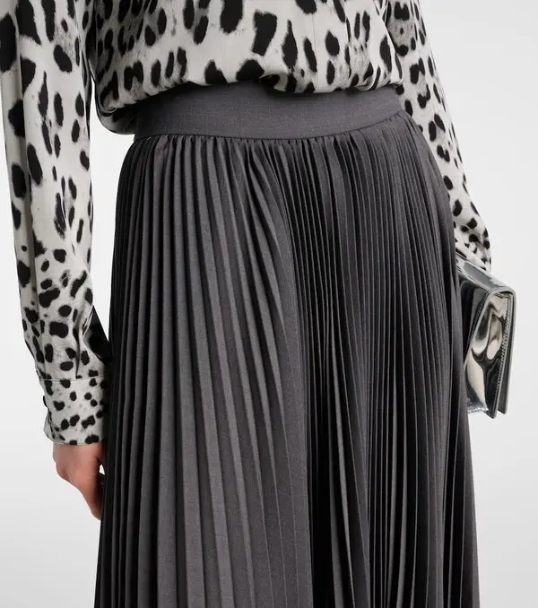 Dolce & Gabbana Pleated Midi Skirt