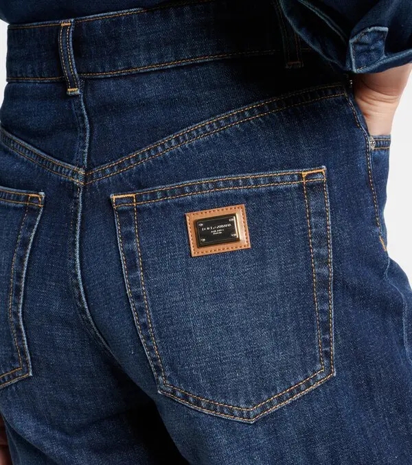 Dolce & Gabbana High-rise Denim Shorts