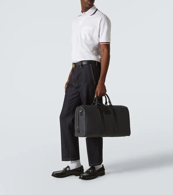Gucci Gg Supreme Canvas Duffel Bag