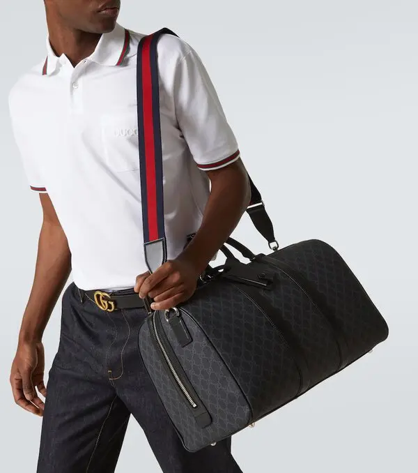 Gucci Gg Supreme Canvas Duffel Bag
