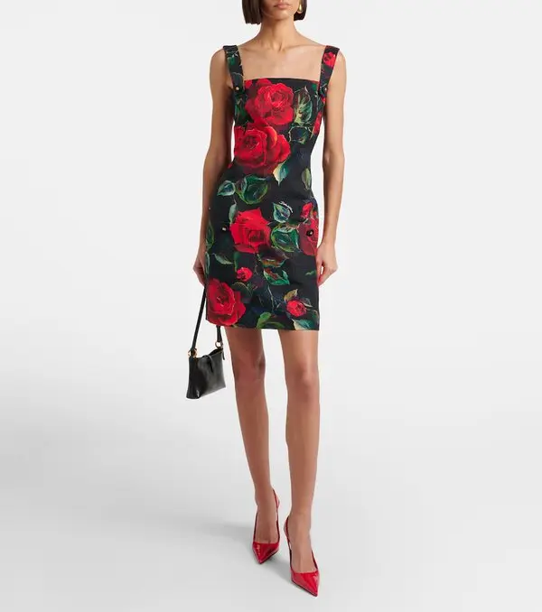 Dolce & Gabbana Floral Minidress