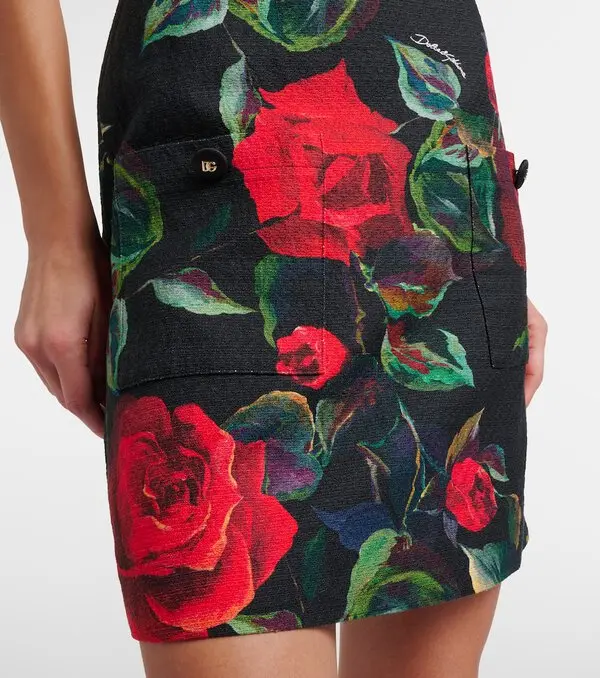 Dolce & Gabbana Floral Minidress
