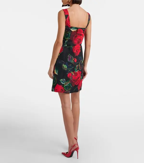 Dolce & Gabbana Floral Minidress