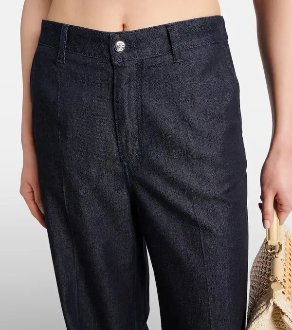 Dolce & Gabbana High-rise Wide-leg Jeans