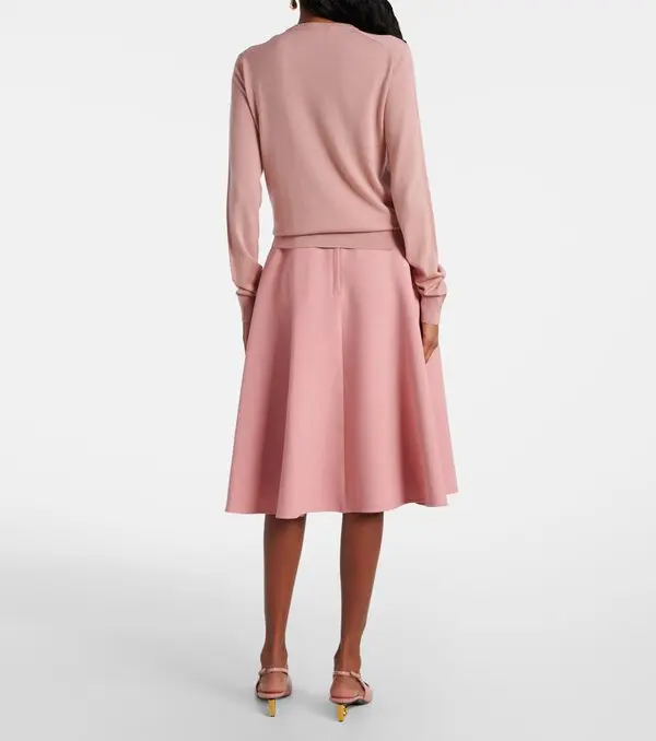 Dolce & Gabbana Virgin Wool Crew Neck Sweater