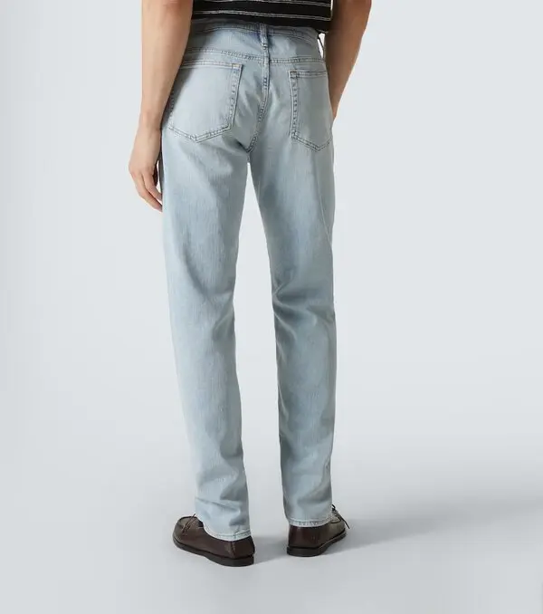 FRAME L'homme Slim Jeans In Light Wash Denim - Blue
