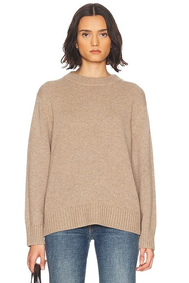 Jenni Kayne Cashmere Oversized Crewneck Sweater
