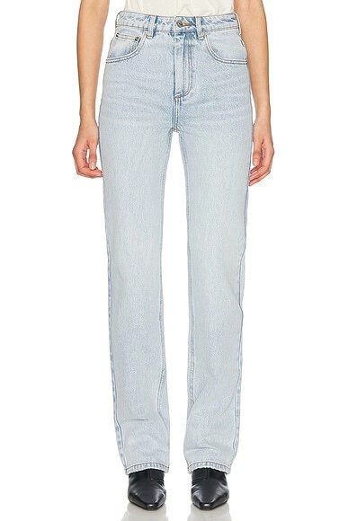 SEROYA Brooklyn Straight Leg Jeans - Oasis