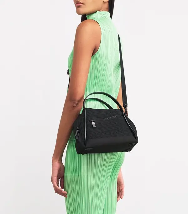Issey Miyake Mini Bias Pleats Duffle Bag