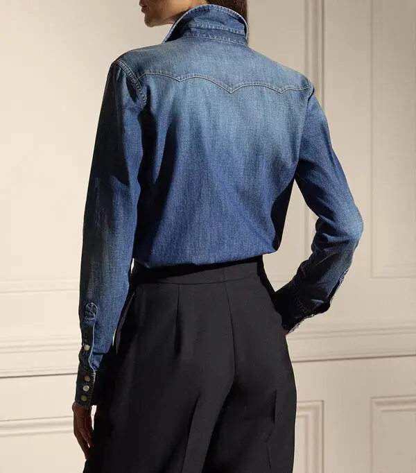 Ralph Lauren Denim Western Shirt