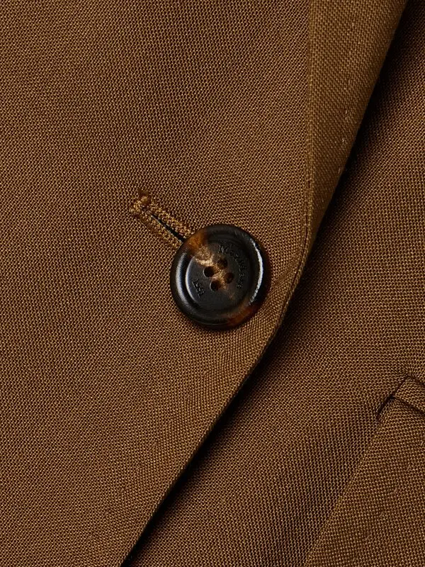 Max Mara Palanca Double-breasted Wool-blend Blazer