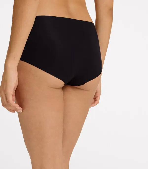 Hanro Invisible Cotton Maxi Briefs - Black