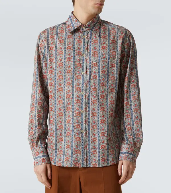 Valentino Garavani Printed Cotton Shirt