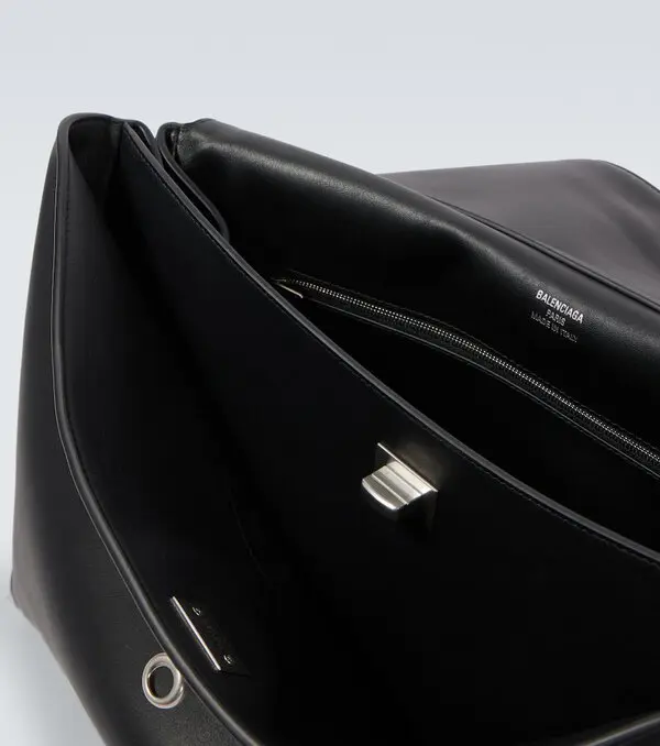 Balenciaga Rodeo Leather Messenger Bag